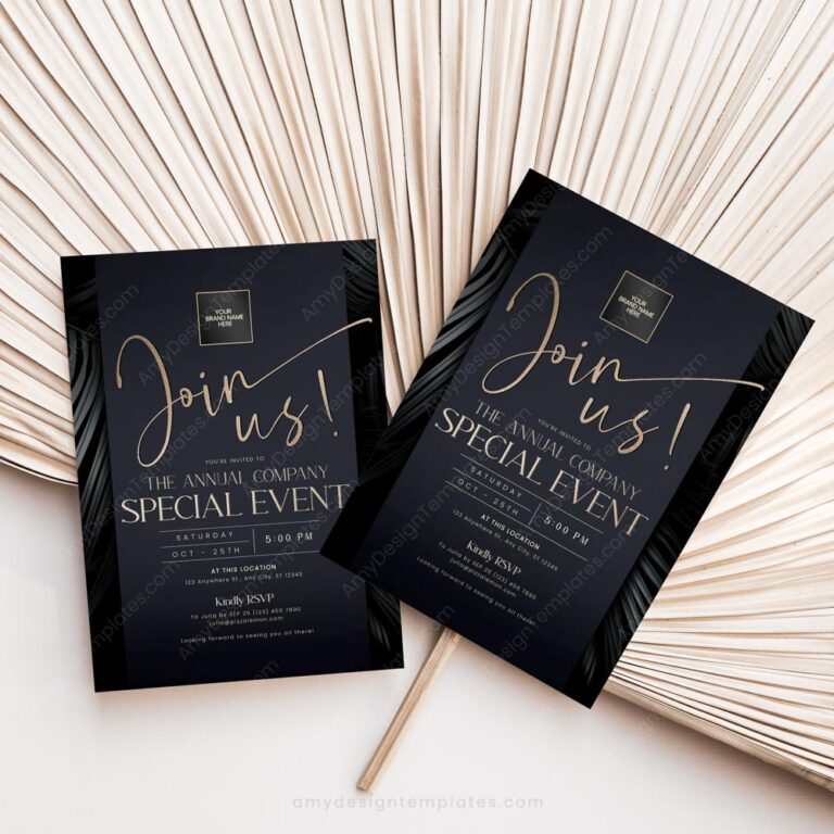 Business Invitation Template | Amy Design