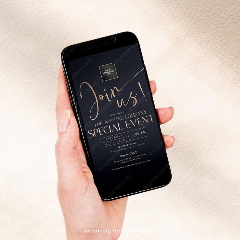 Business Invitation Template | Amy Design