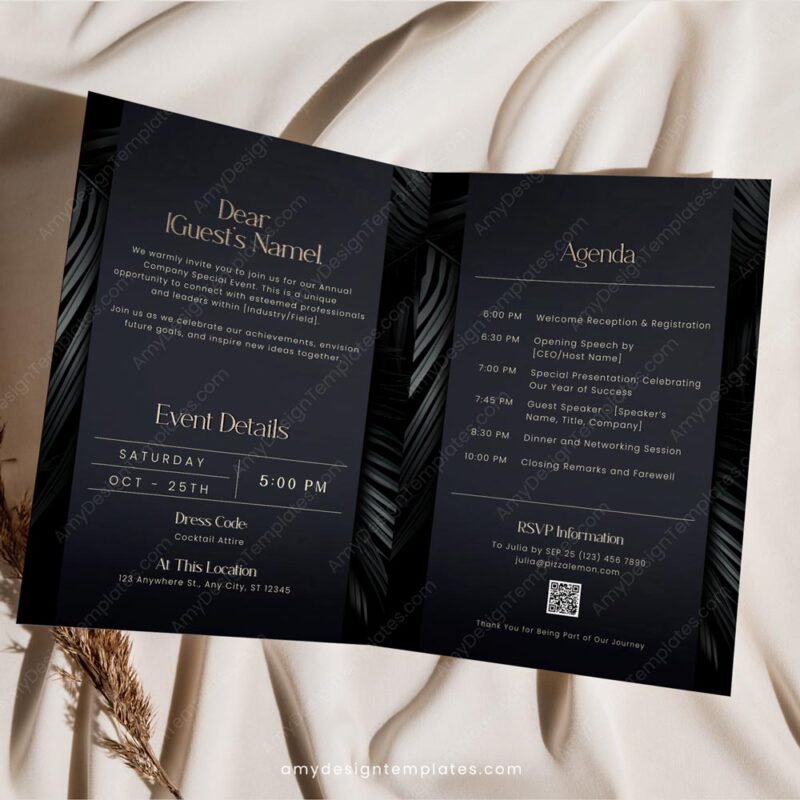 Business Invitation Template | Amy Design