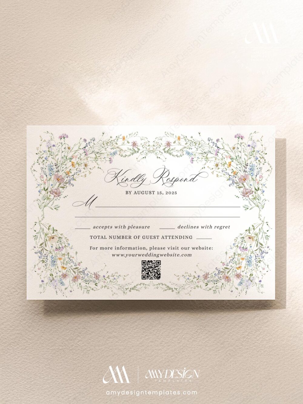 Free Rsvp Response Card Template 100+ RSVP Forms | Jotform