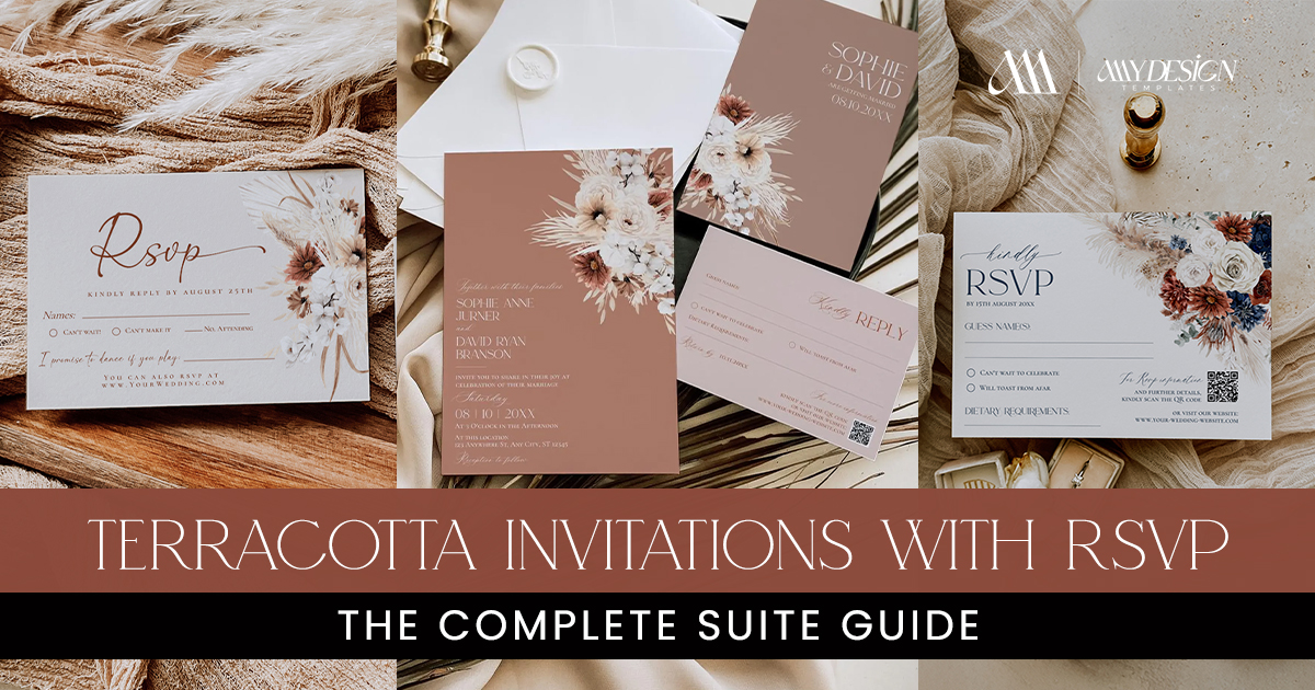 Terracotta Invitations With RSVP: The Complete Suite Guide