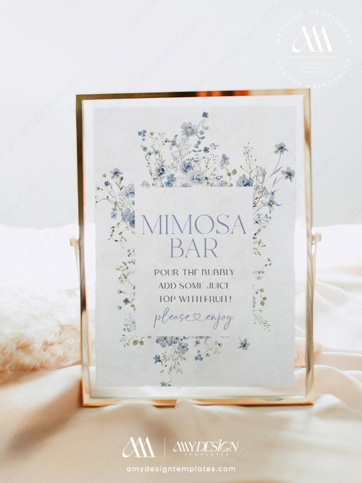 Table Signs - Amy Design Templates